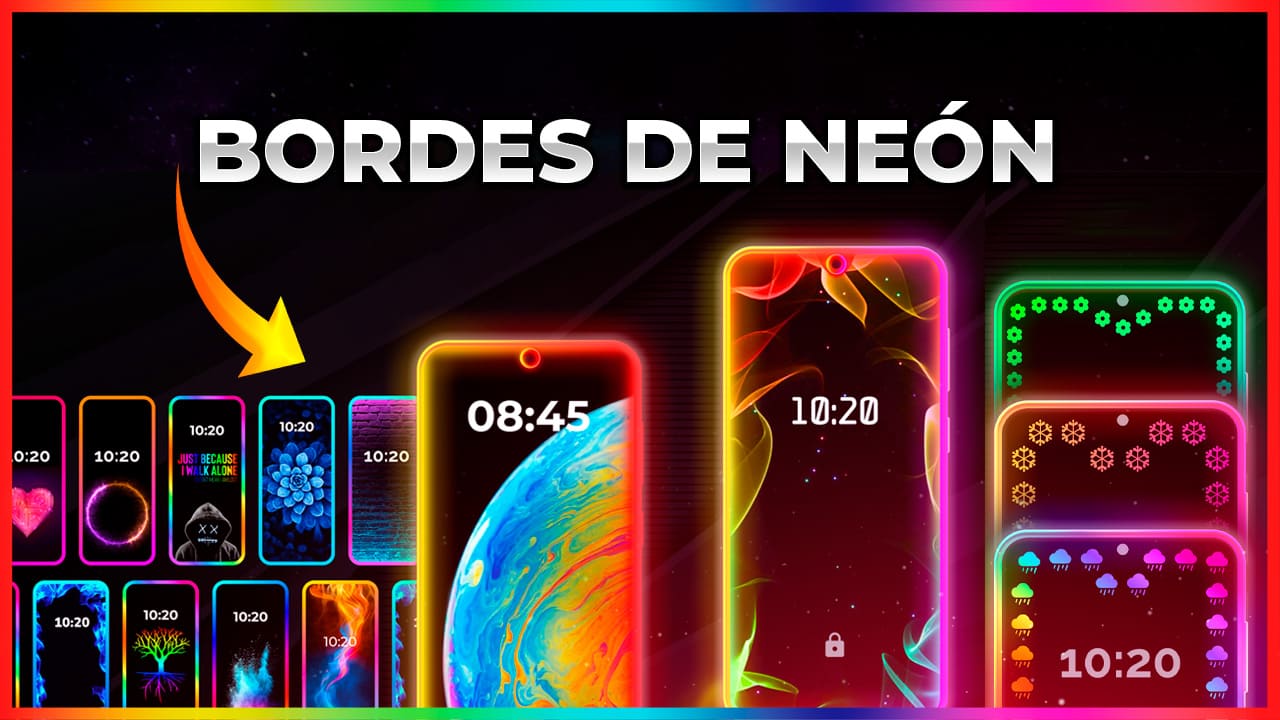 Bordes de Neón - Eduuolvera