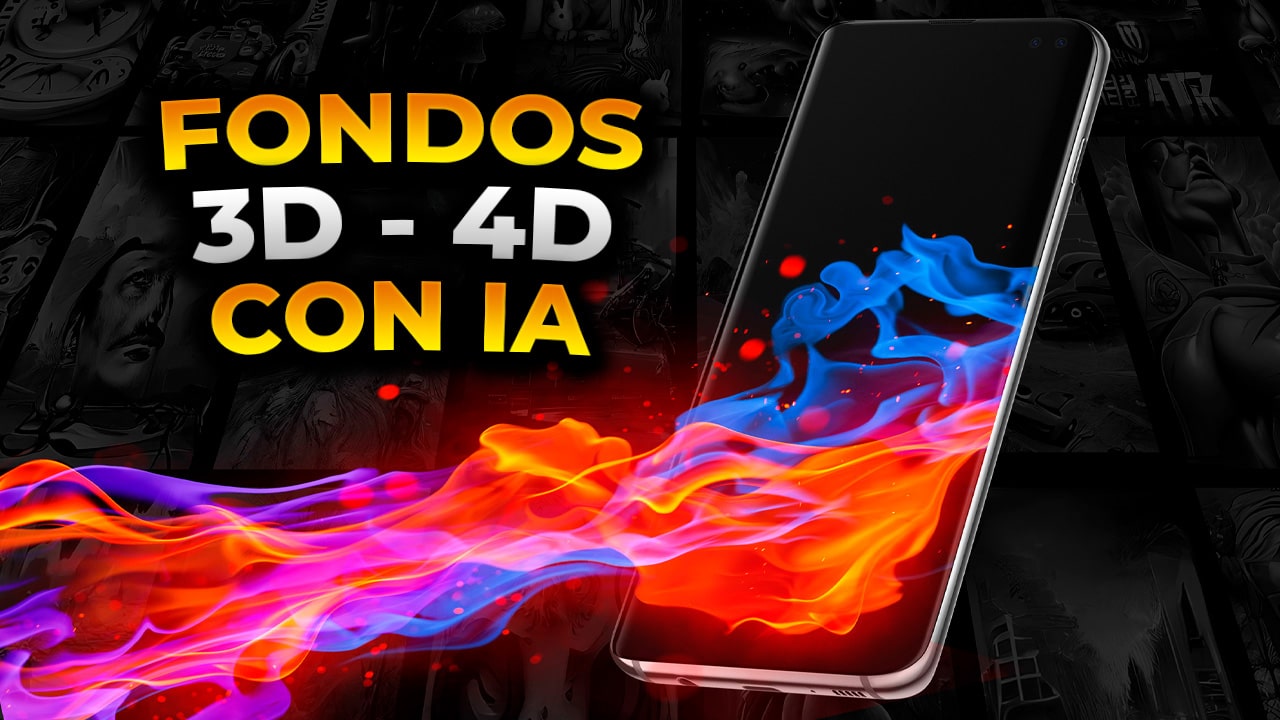 Fondos de Pantalla 3D y 4D con IA para Android - Eduuolvera