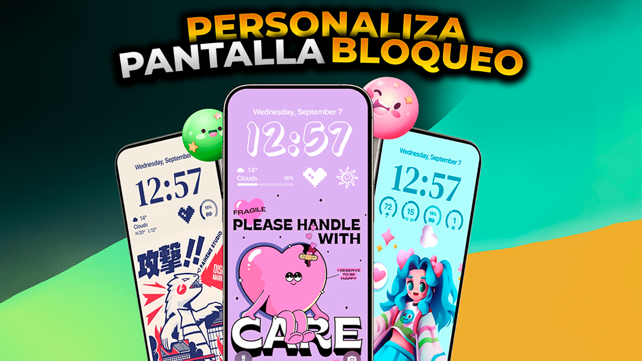 Personaliza tu Pantalla de Bloqueo de tú Celular - Bloqueo iOS 📱 Nombre en Grande - Eduuolvera