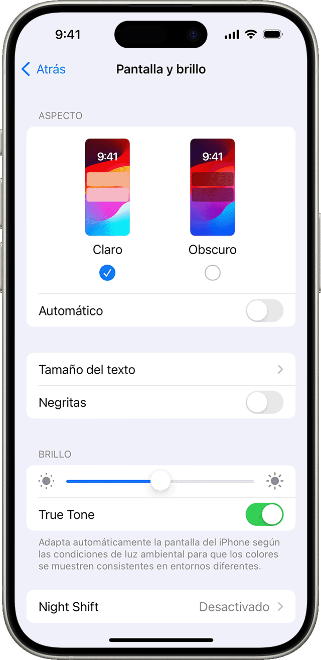Como habilitar el modo nocturno en mi IPhone - Eduuolvera